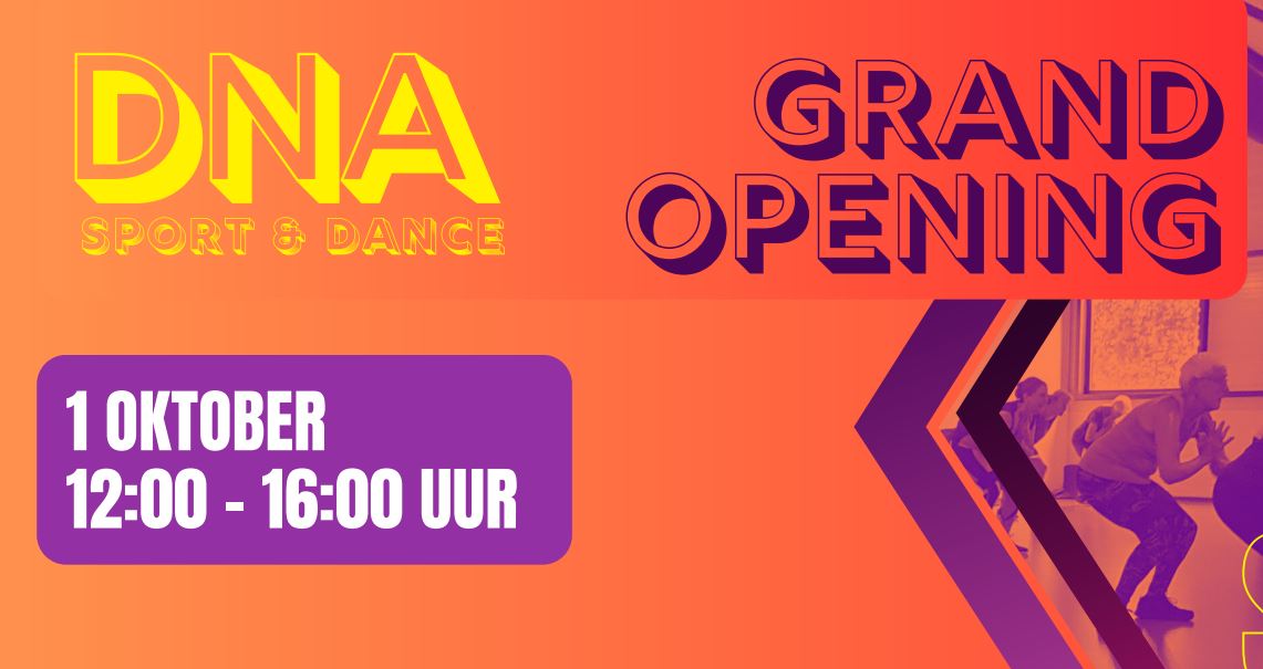 DNA Sport & Dance opent komende zondag - Zuidplas Online