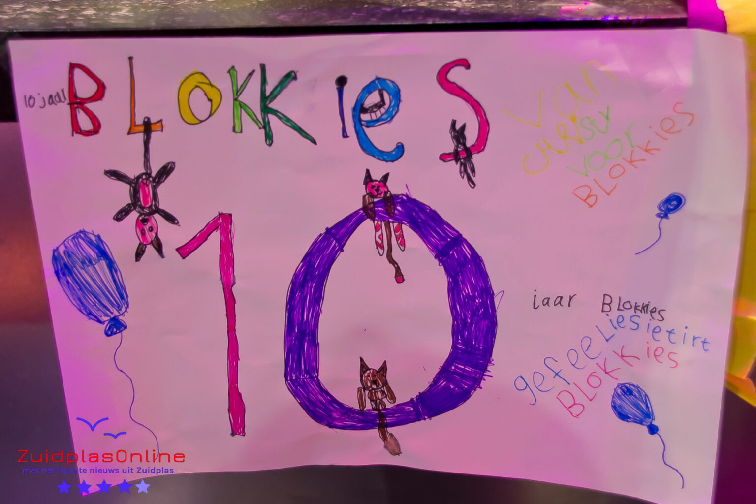 Al tien jaar Blokkies - Zuidplas Online