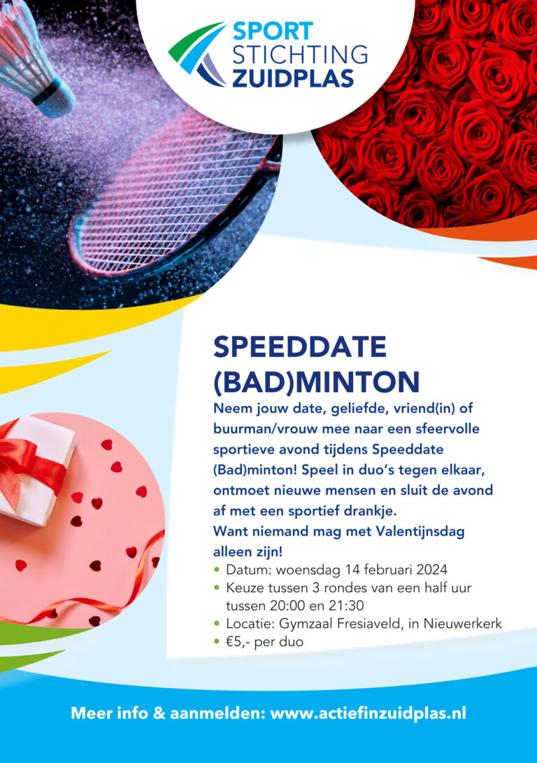 SpeedDate (Bad)minton - Zuidplas Online
