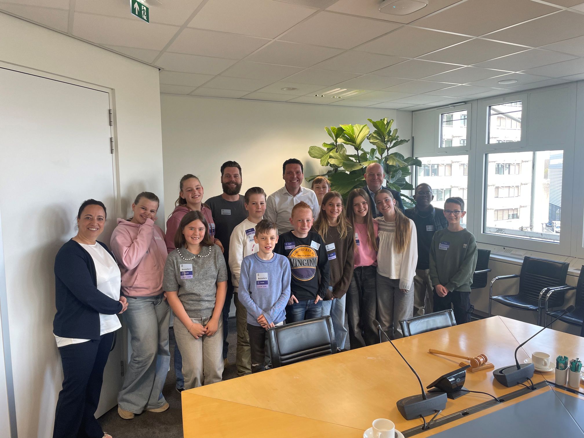 Kindergemeenteraad op werkbezoek in Den Haag - Zuidplas Online